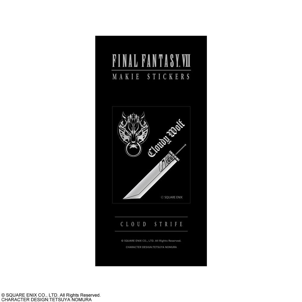 [Pre-Order] FINAL FANTASY VII Makie Metallic Decoration Stickers | NEWS ...